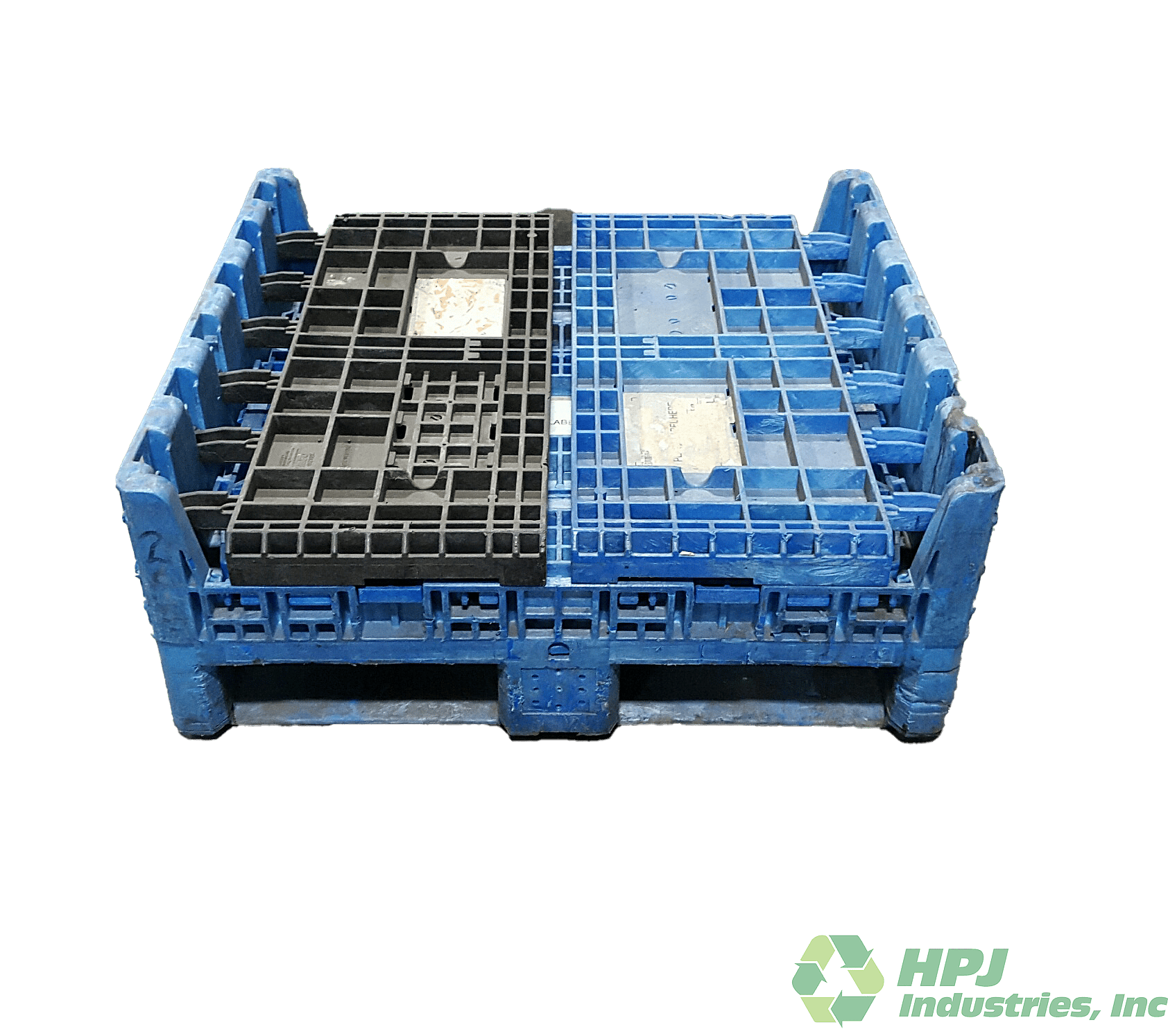 Reconditioned HPJ Industries 30" x 32" x 25" Mixed Color Bulk Container ...