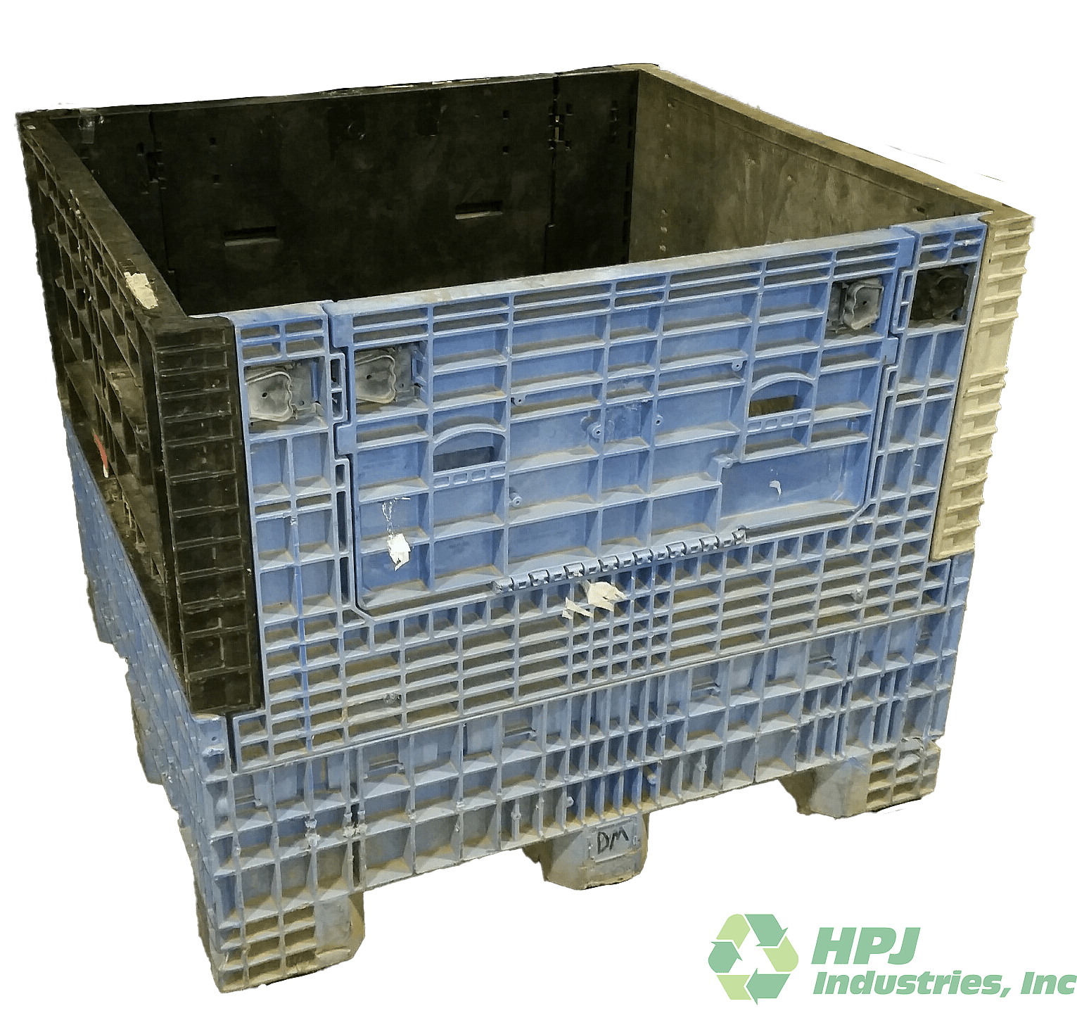 Reconditioned HPJ Industries 45" x 48" x 40" Mixed Color Bulk Container ...