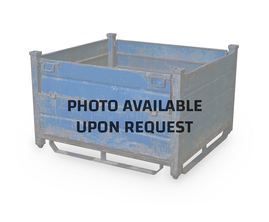 Used HPJ Industries 74" x 48" x 37" Steel Tub No Drop Door | HPJ ...