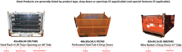 Steel Tubs for Heavy-Duty Shipping, Storage and Transport