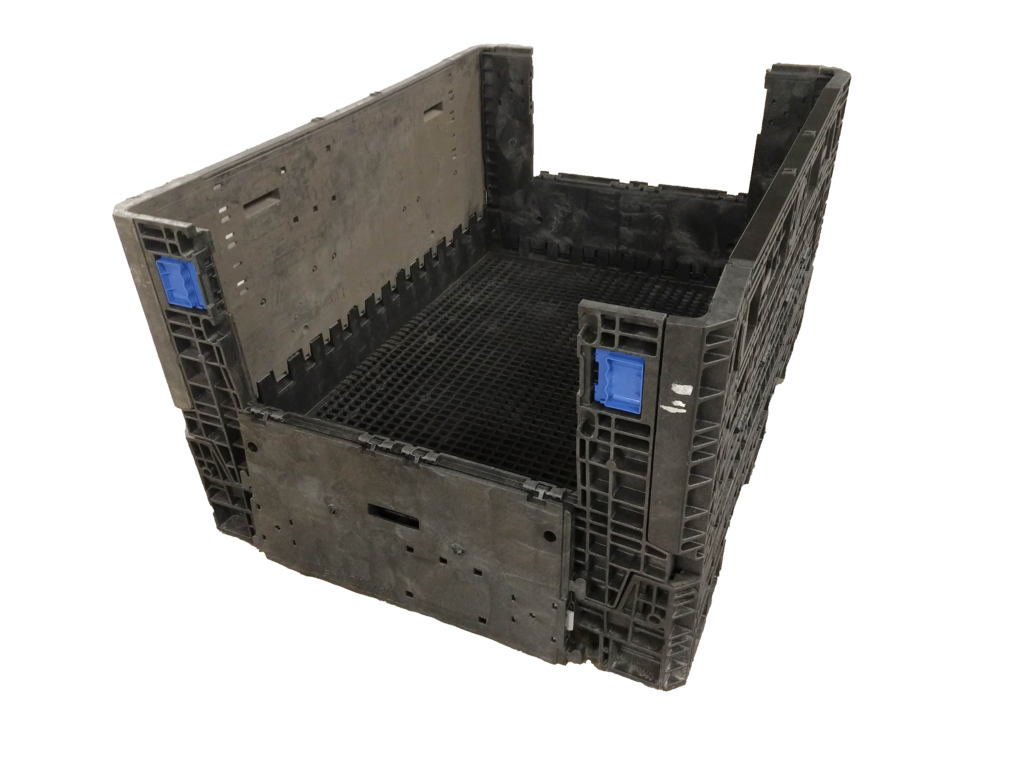 Reconditioned HPJ Industries 62" x 48" x 34" All Black 48" Side Bulk ...