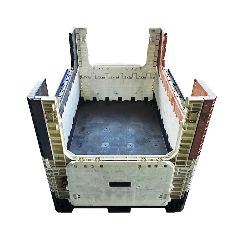 70" x 48" x 50" Reconditioned Ropak Mixed Color All Good Runner Bulk ...